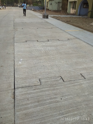 Precast roads in India | First ever precast concrete road in India